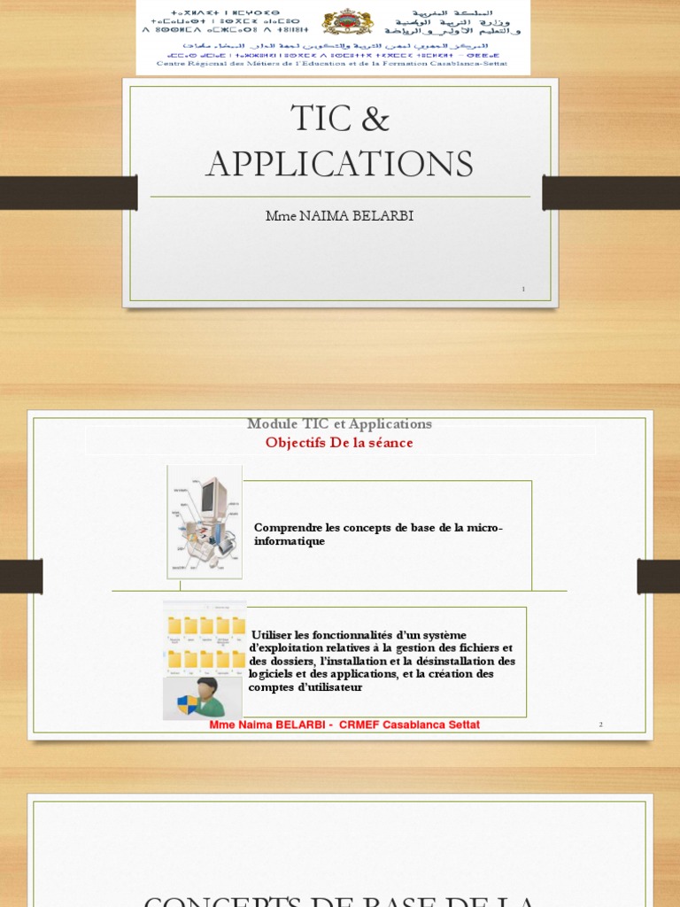 Cours Complet TIC Préparateurs | PDF