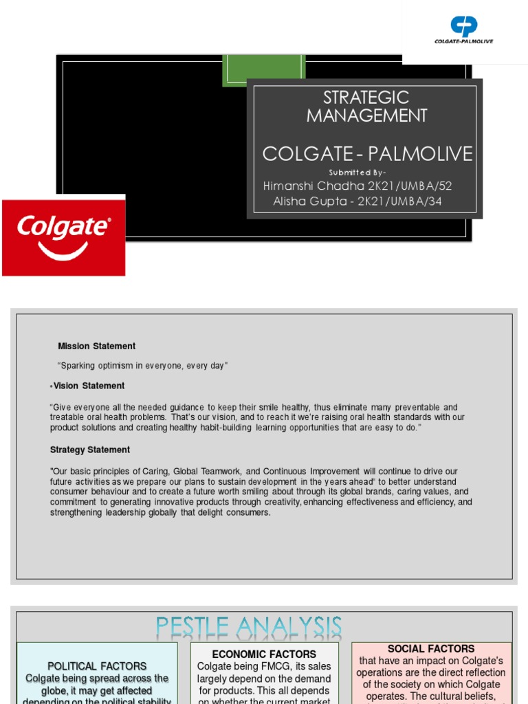 Alisha & Himanshi (Colgate-Palmolive ) ..... | PDF | Business | Economies
