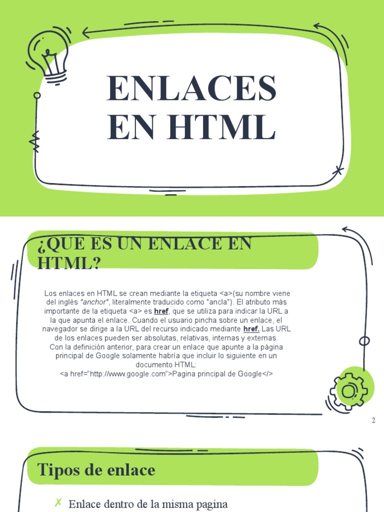 HTML | PDF | Hipervínculo | HTML