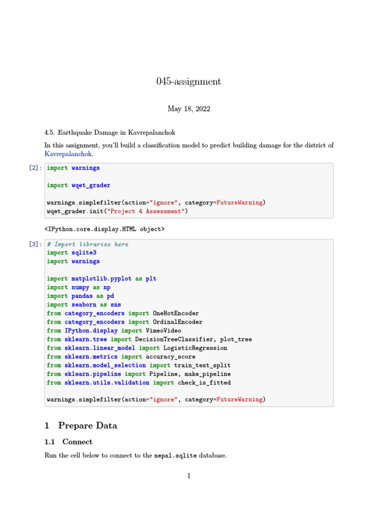 045 Assignment PDF | PDF | Table (Database) | Data Management 045 Assignment PDF | PDF | Table (Database) | Data Management