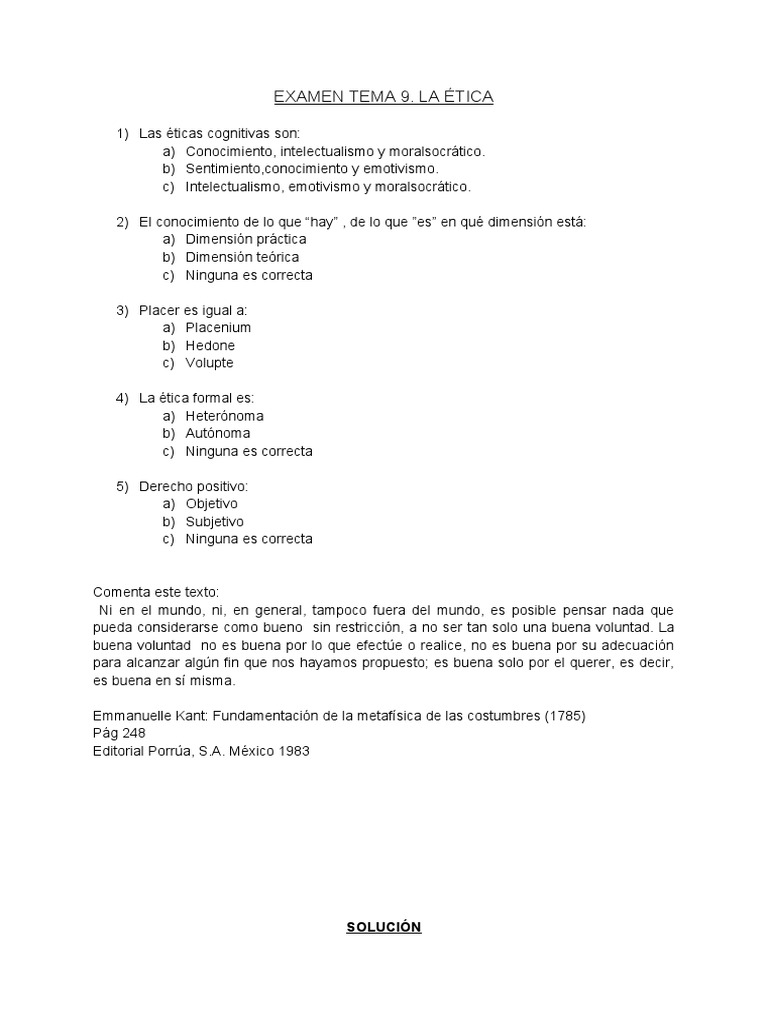 Examen Filo | PDF