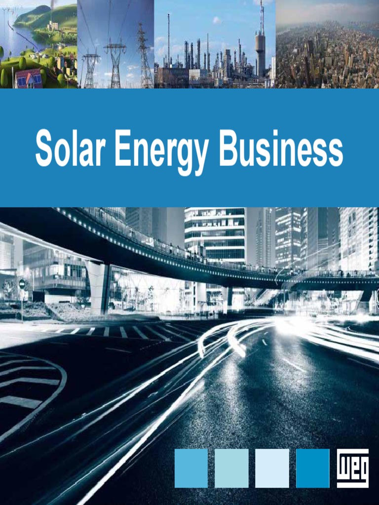 WEG Solar Energy Solutions Overview | PDF | Photovoltaics | Transformer