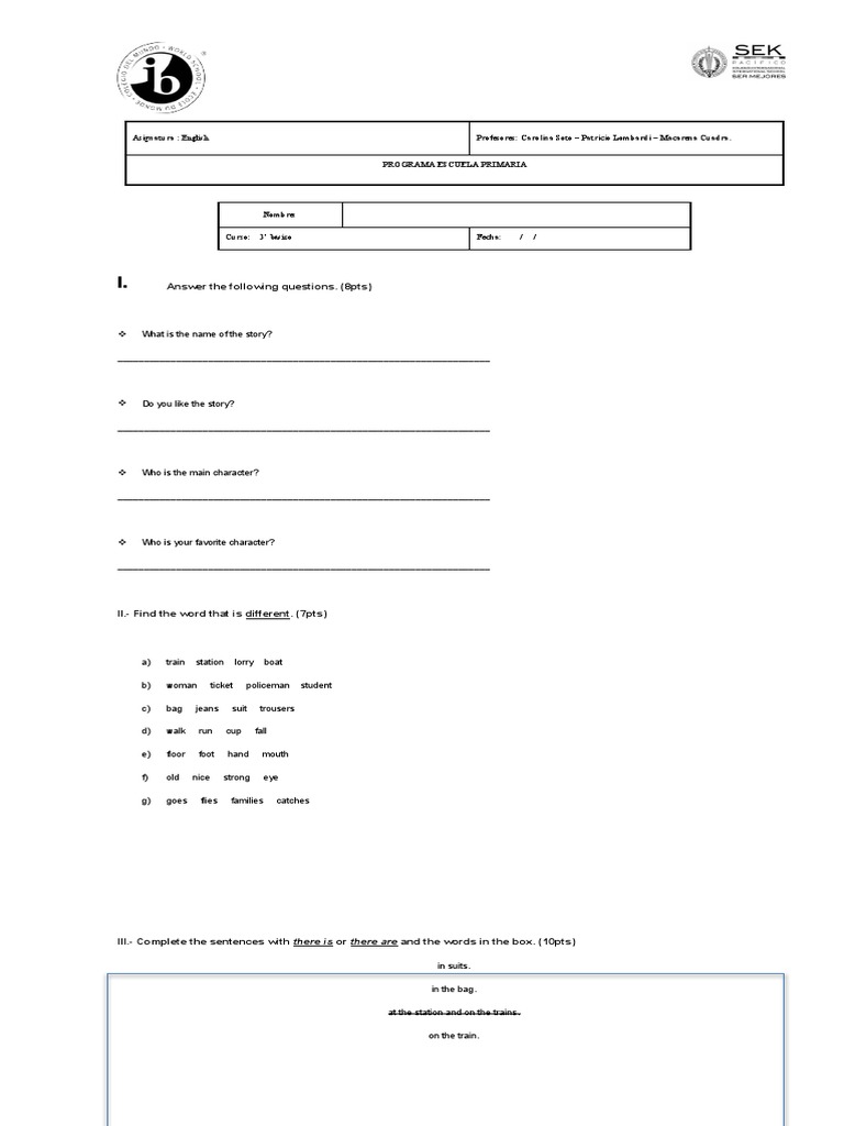 Simon and The Spy Test | PDF | Language Arts & Discipline | Foreign ...