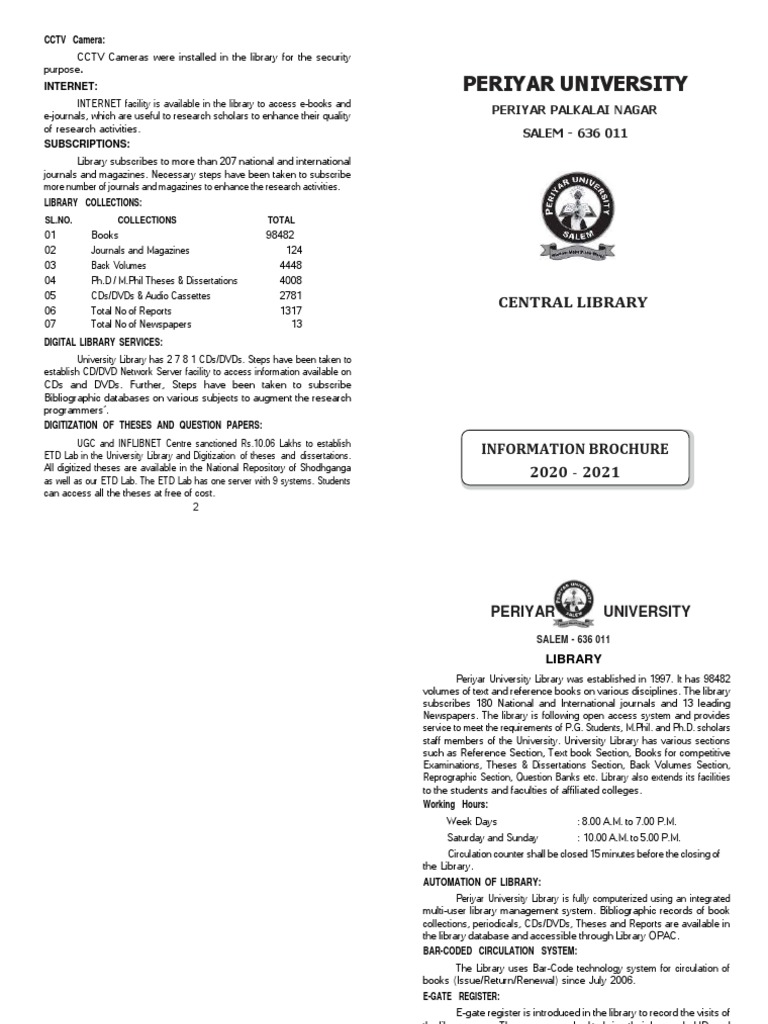 Library | PDF | Libraries | Academic Journal