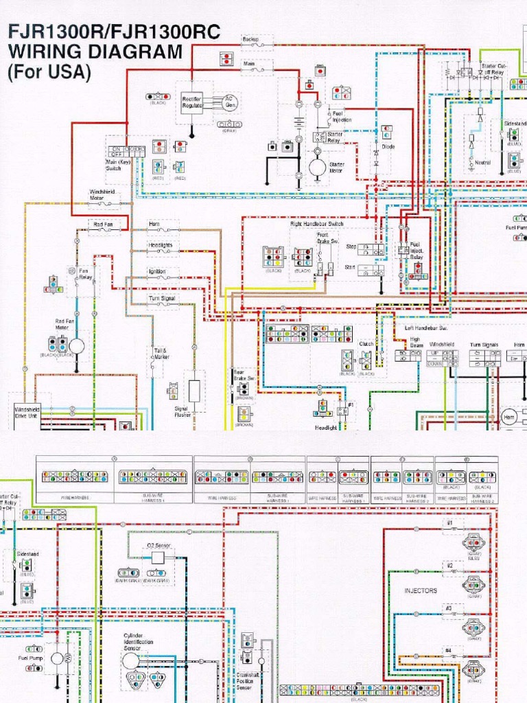 FJR Wiring 4page | PDF