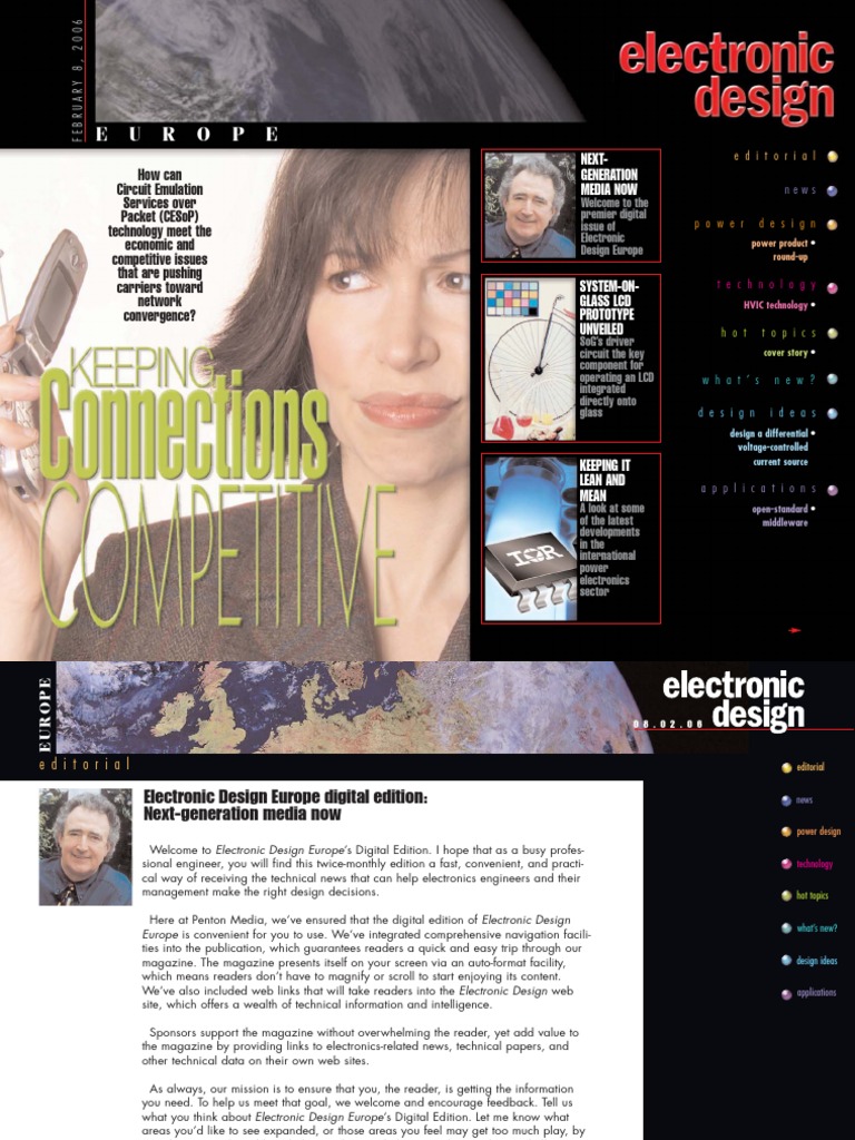 Electronic Design | PDF | Mosfet | Integrated Circuit