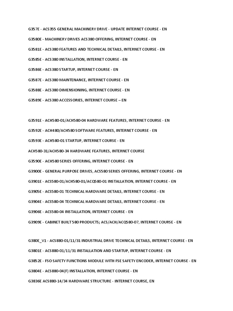ABB E Learning Courses | PDF | Internet | Computer Engineering
