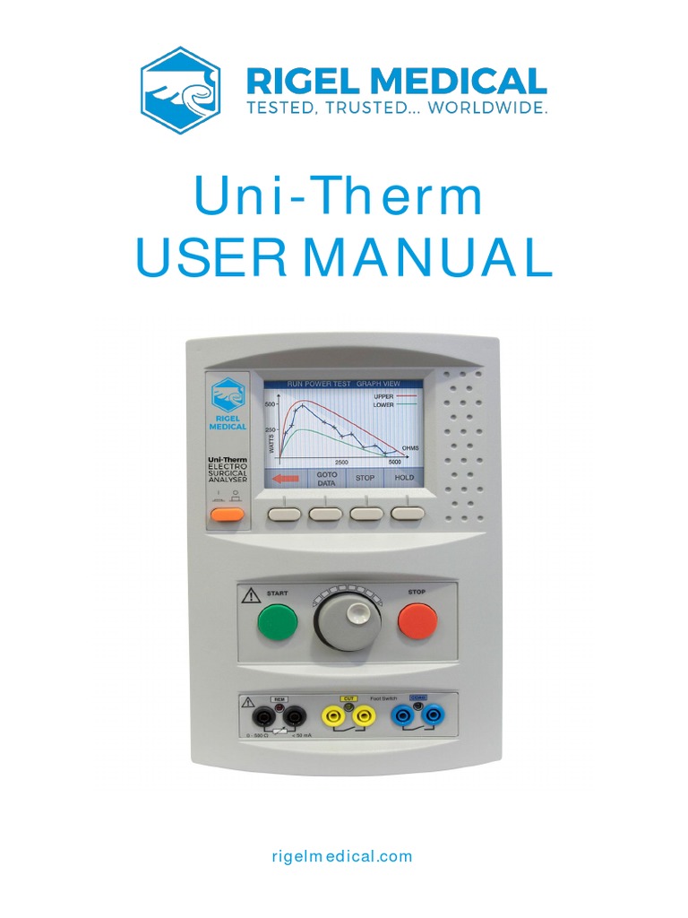 Uni Therm Manual Rev 2 Pdf