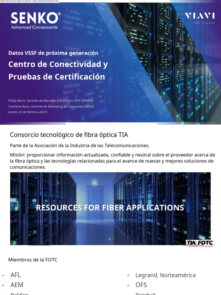 11next Gen VSSF Data Center Connectivity and Certification Testing 222 ...