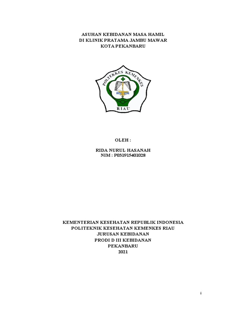 Laporan Kasus Rida | PDF