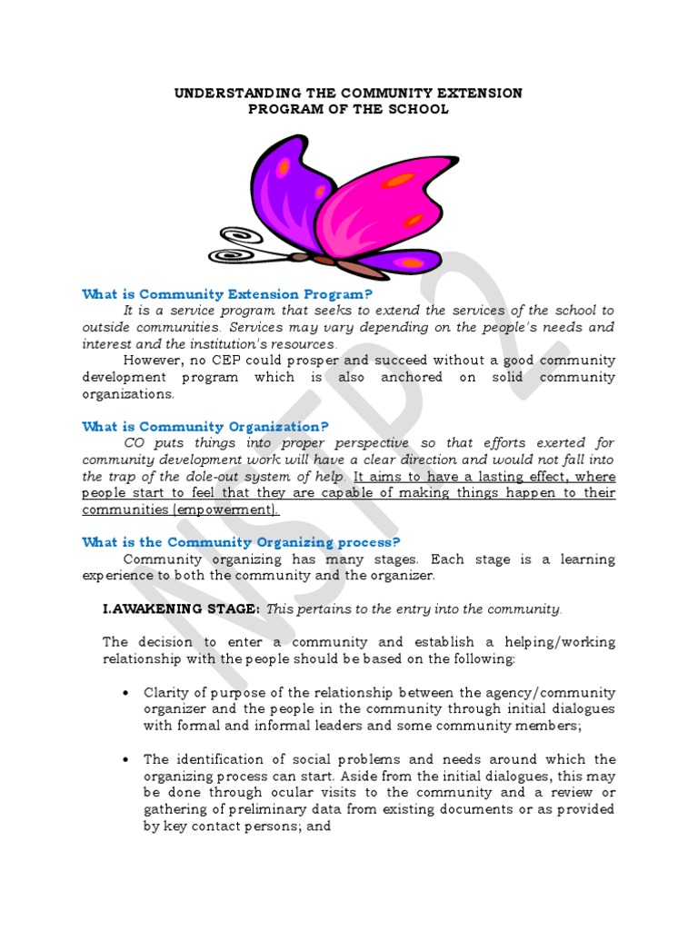 Module 4 NSTP 2 UNDERSTANDING THE COMMUNITY EXTENSION | PDF