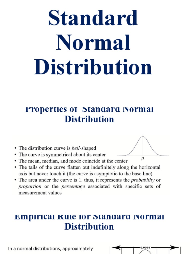 Normal Distribution | PDF