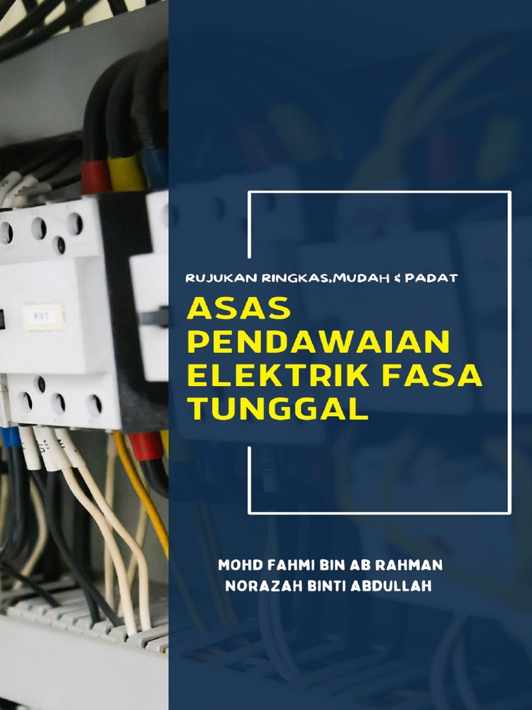 Asas Pendawaian Elektrik Fasa Tunggal | PDF