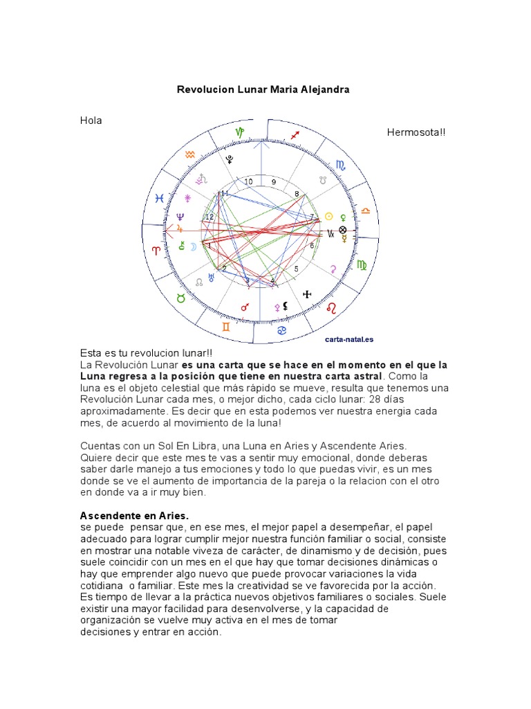 Revolucion Lunar Maria Alejandra | PDF | Luna