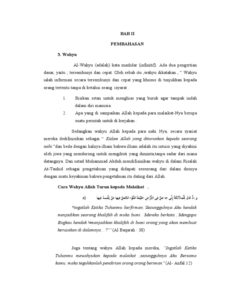 Wahyu | PDF