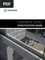 Lintel Design and Calculation Guide | PDF | Reinforced Concrete | Concrete