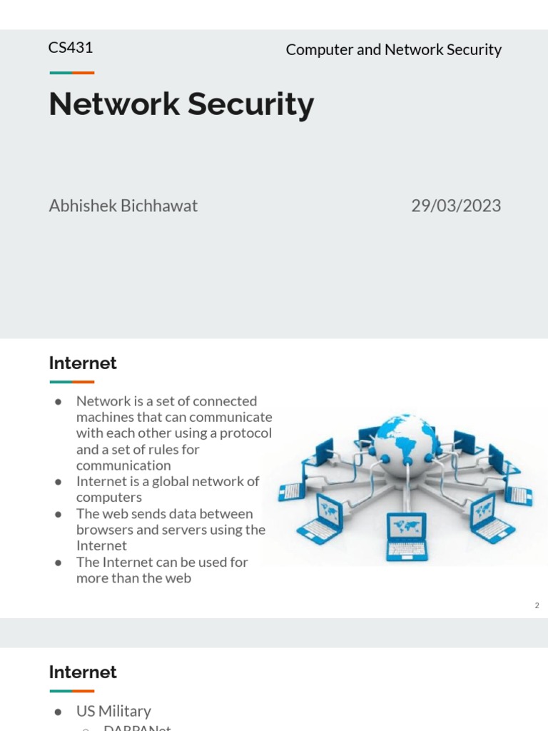 Network Security Pdf Computer Network Transmission Control Protocol