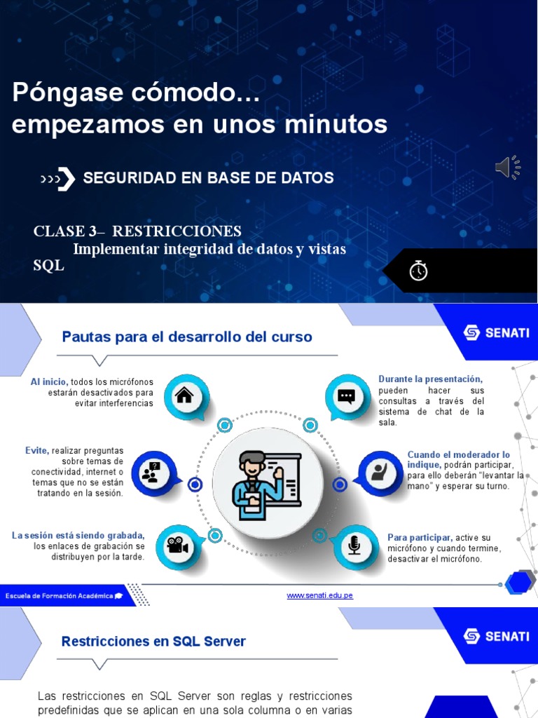 Clase 03 Seguridad en Base de Datos | PDF