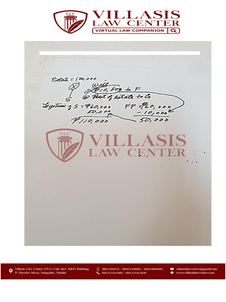 Succession Pre-Bar Review by Dean Navarro | PDF | Justice | Crime ...