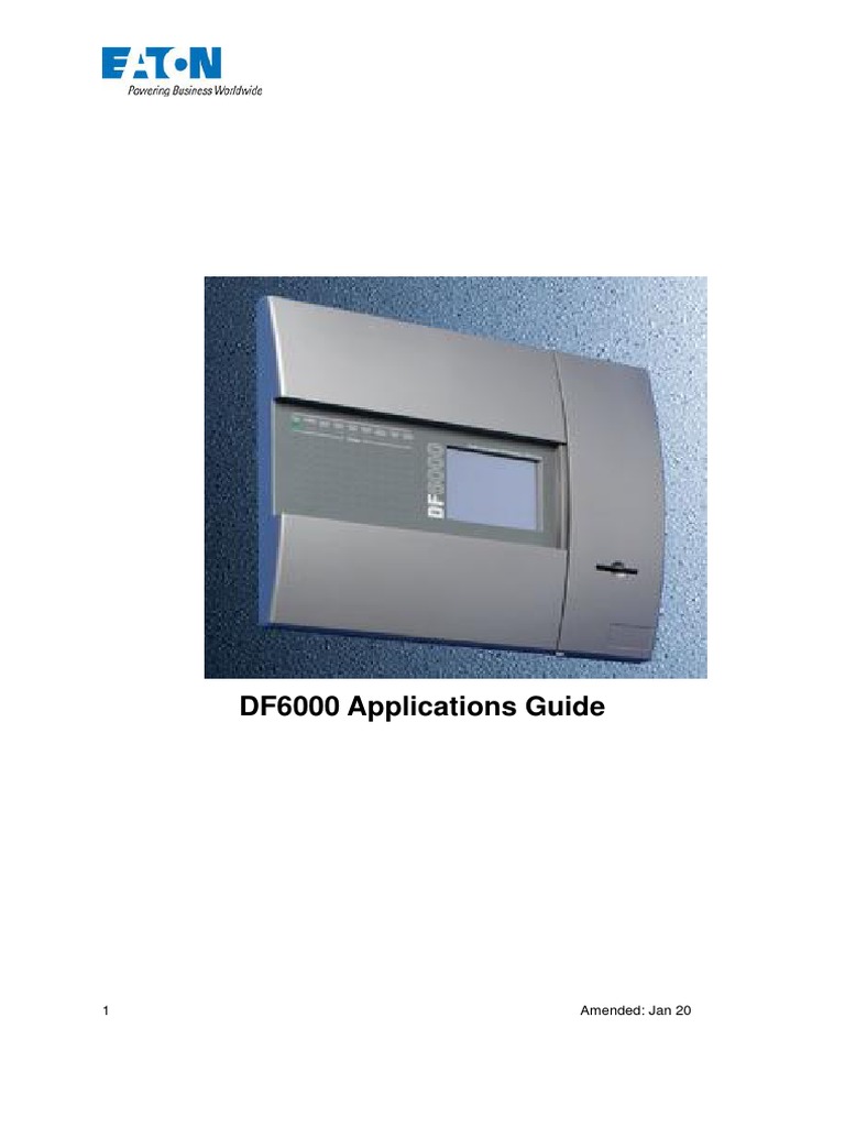 DF6000 Application & Fault Finding Guide (25.02.20) | PDF