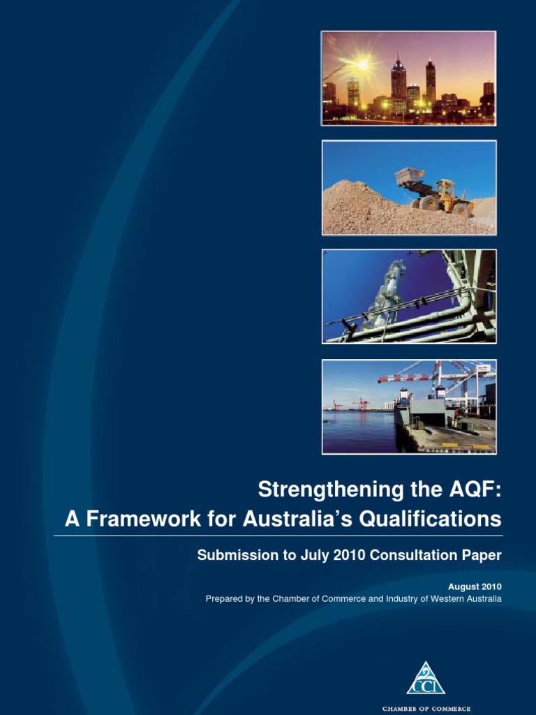 Strengthening The AQF: A Framework For Australia's Qualifications | PDF ...