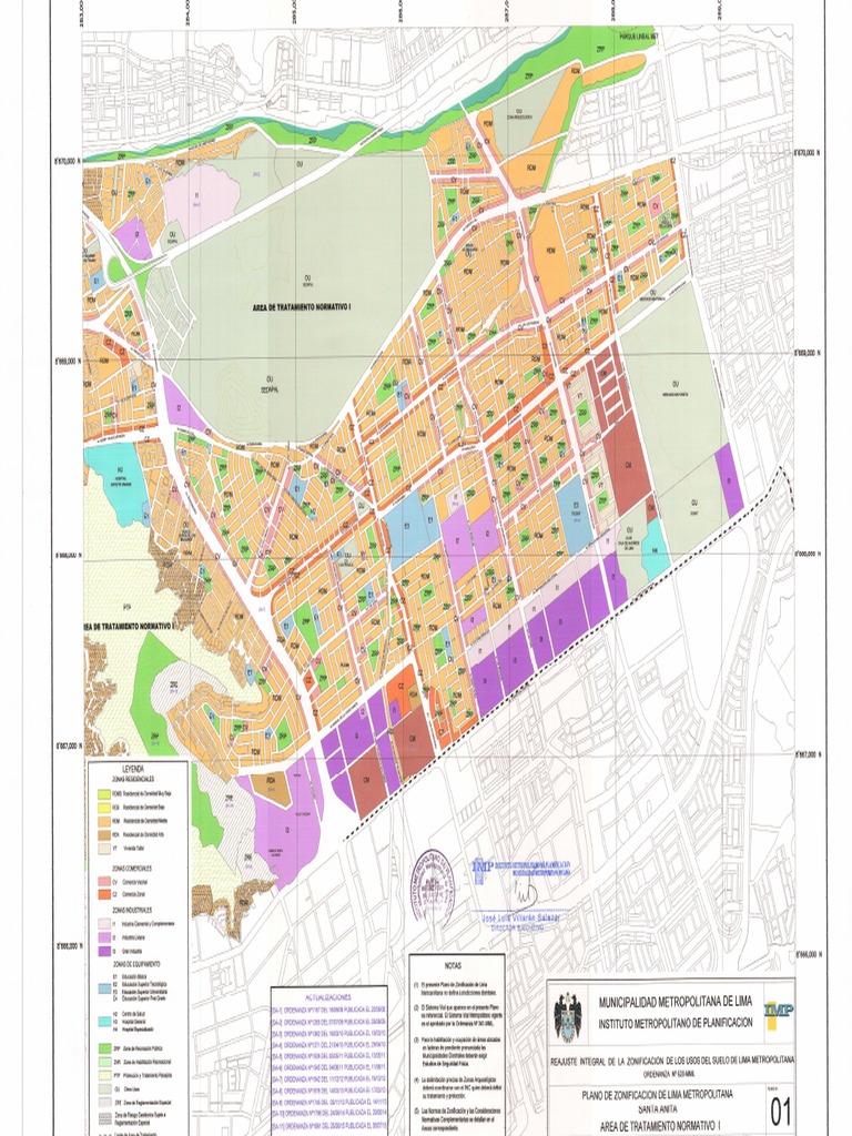 Plano Santa Anita | PDF