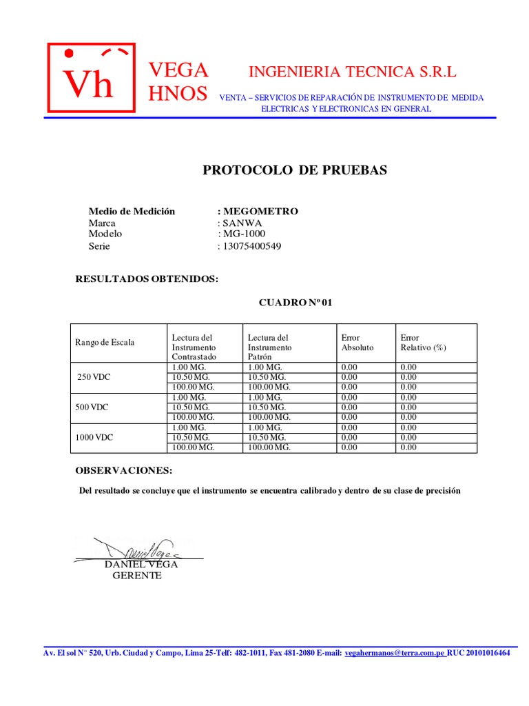 Protocolo 41-2022 Megometro | PDF | Tecnología