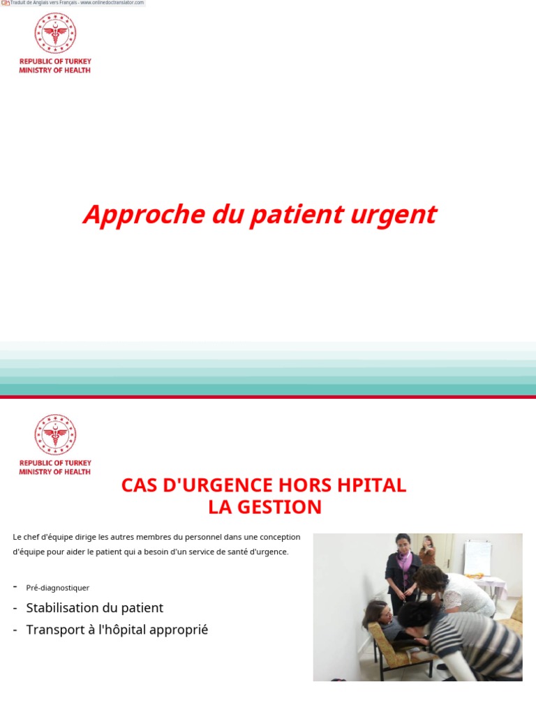 4-Incident Scene Management and Approach To Urgent Patient | PDF ...