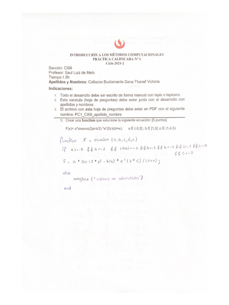 PC01 Ci66 Collazos Dana | PDF