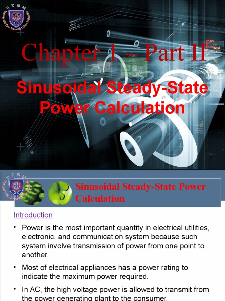 Chapter 1 Part II | PDF | Ac Power | Electrical Engineering Chapter 1 Part II | PDF | Ac Power | Electrical Engineering