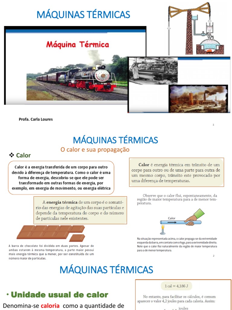 MÁQUINAS TÉRMICAS Aula2 | PDF