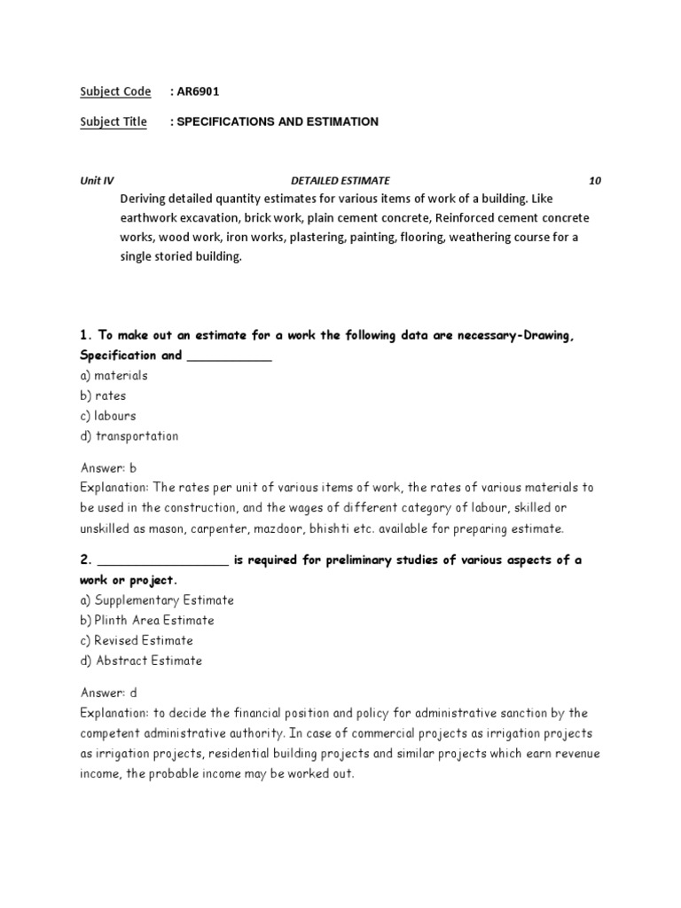 Year 5, Sem IX MCQ Unit 4 | PDF | Easement | Alternative Dispute Resolution