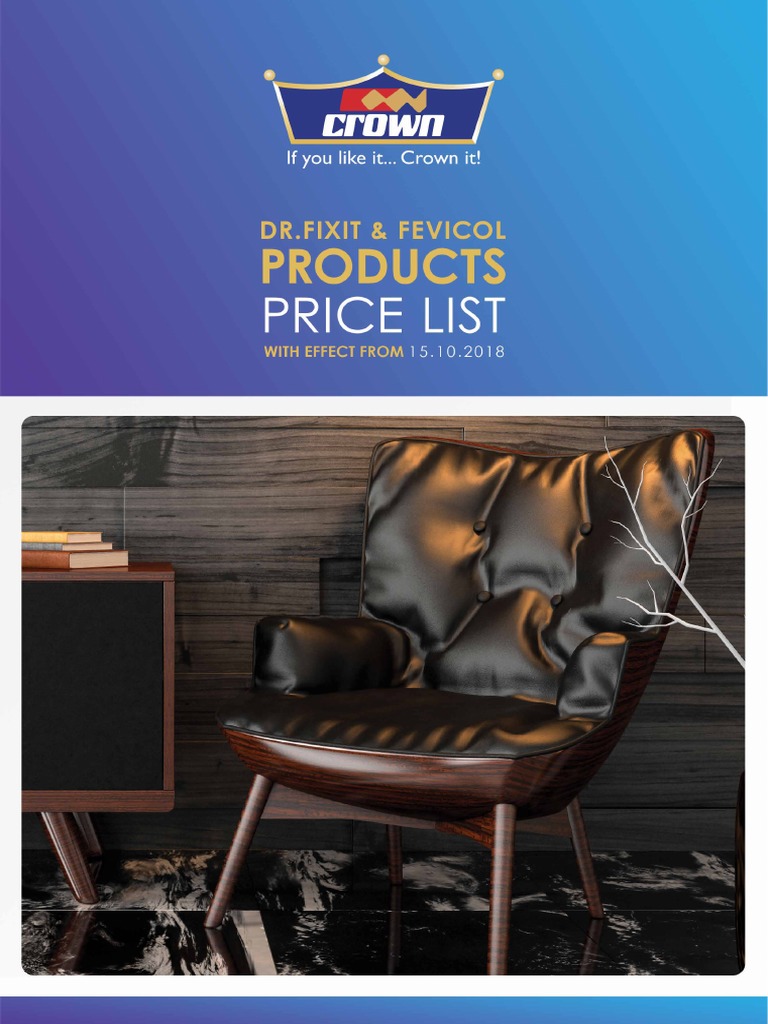 DR Fixit Fevicol | PDF | Nairobi | Joining