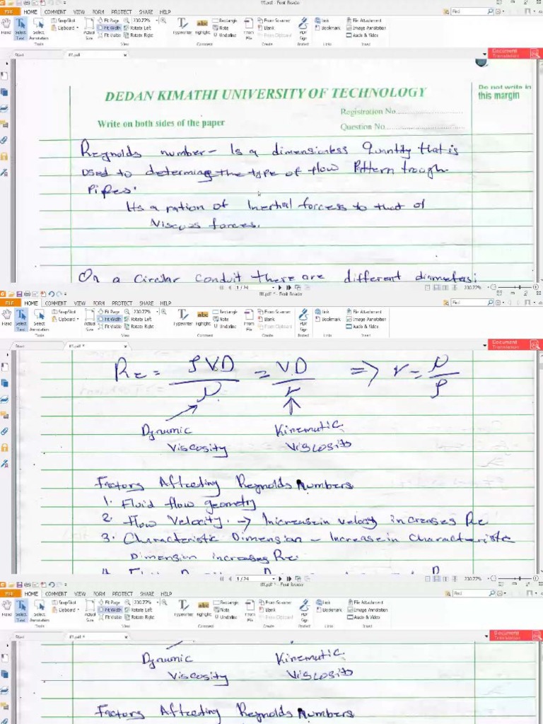 Fluid Mechanics II - Lecture 2 | PDF Fluid Mechanics II - Lecture 2 | PDF