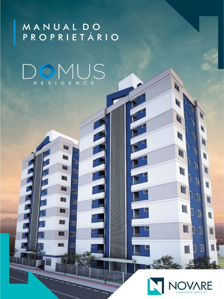 Modelo Manual Do Proprietário Edifício | PDF | Ar condicionado | Teto