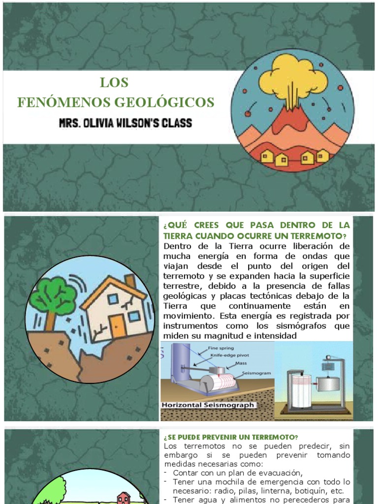 5 Los Fenomenos Geologicos | PDF