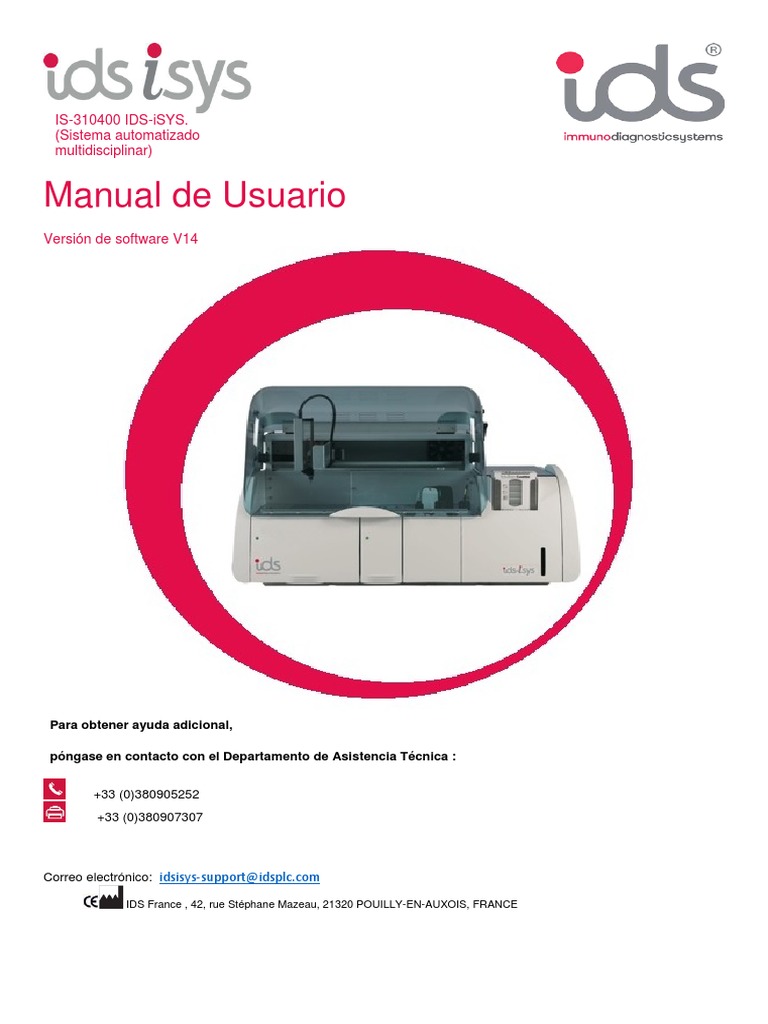 IDS-iSYS Manual Spanish SP Rev M1 | PDF