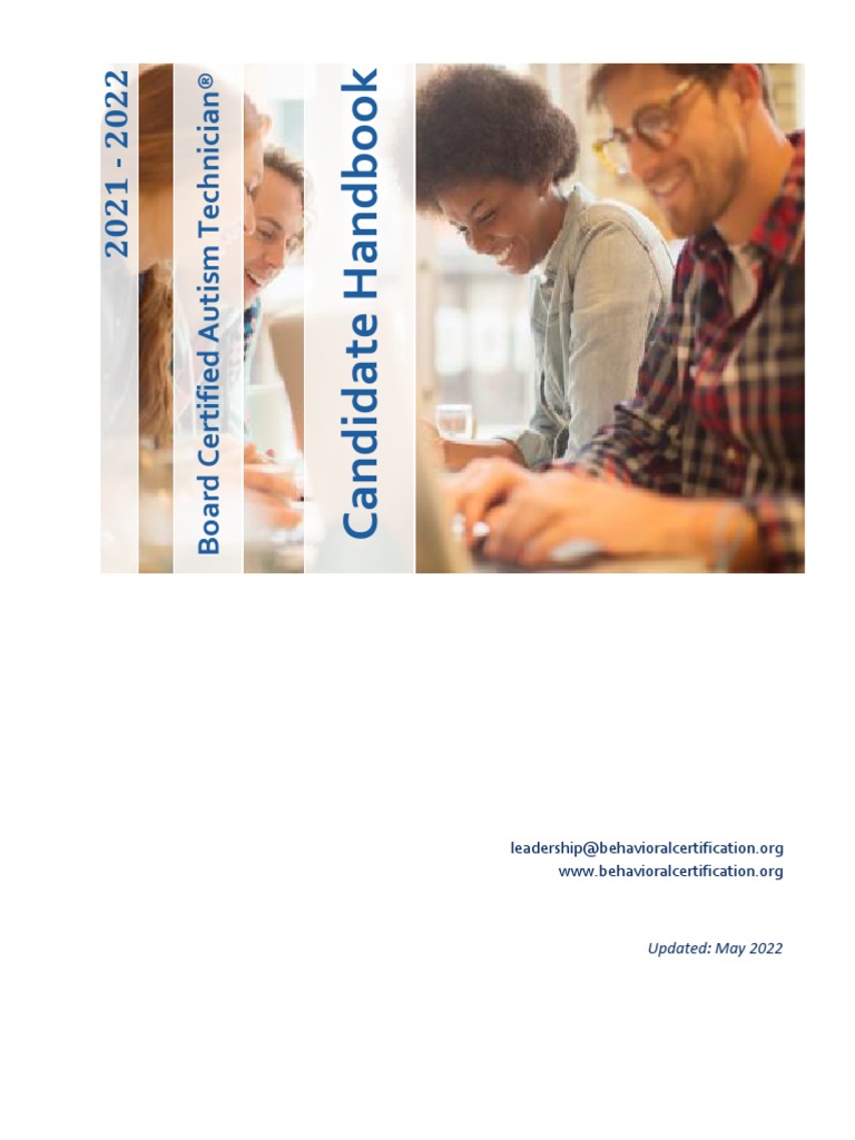 BCAT Candidate Handbook 2022MAY 1 | PDF