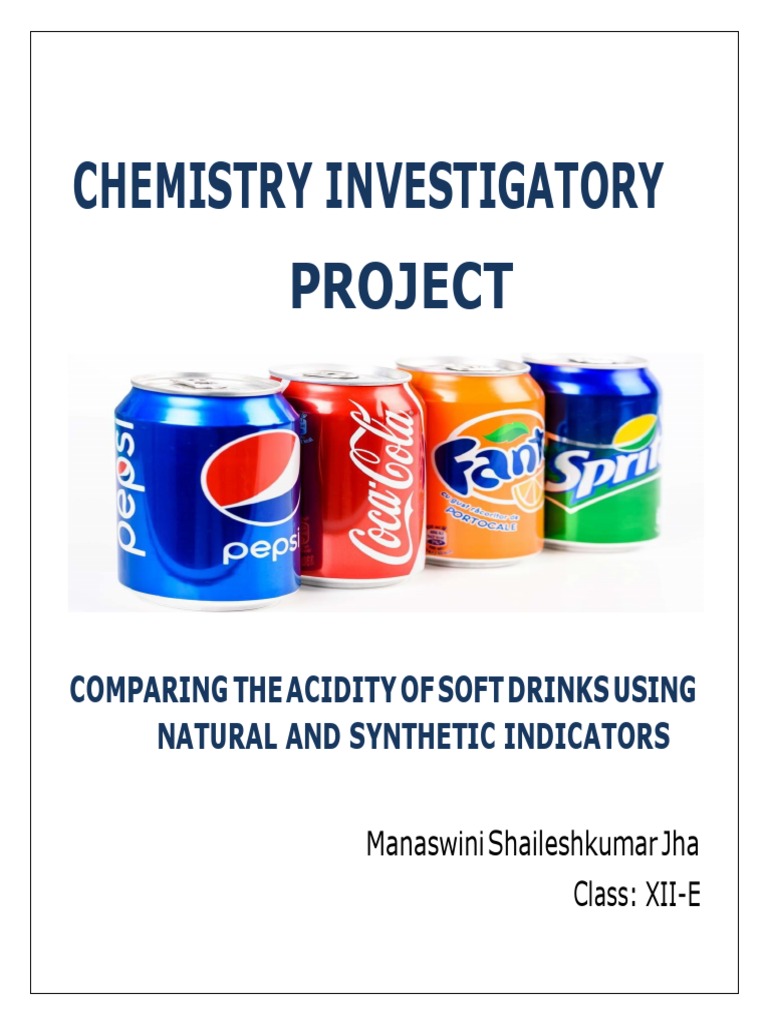 CHEMISTRY INVESTIGATORY PROJECT | PDF | Chemistry | Physical Sciences