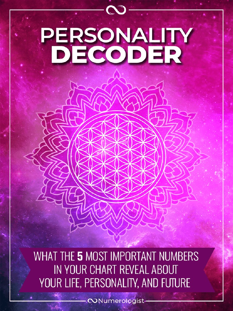 Numerology Personality Decoder - Juliana Medeiros de Burity | PDF ...