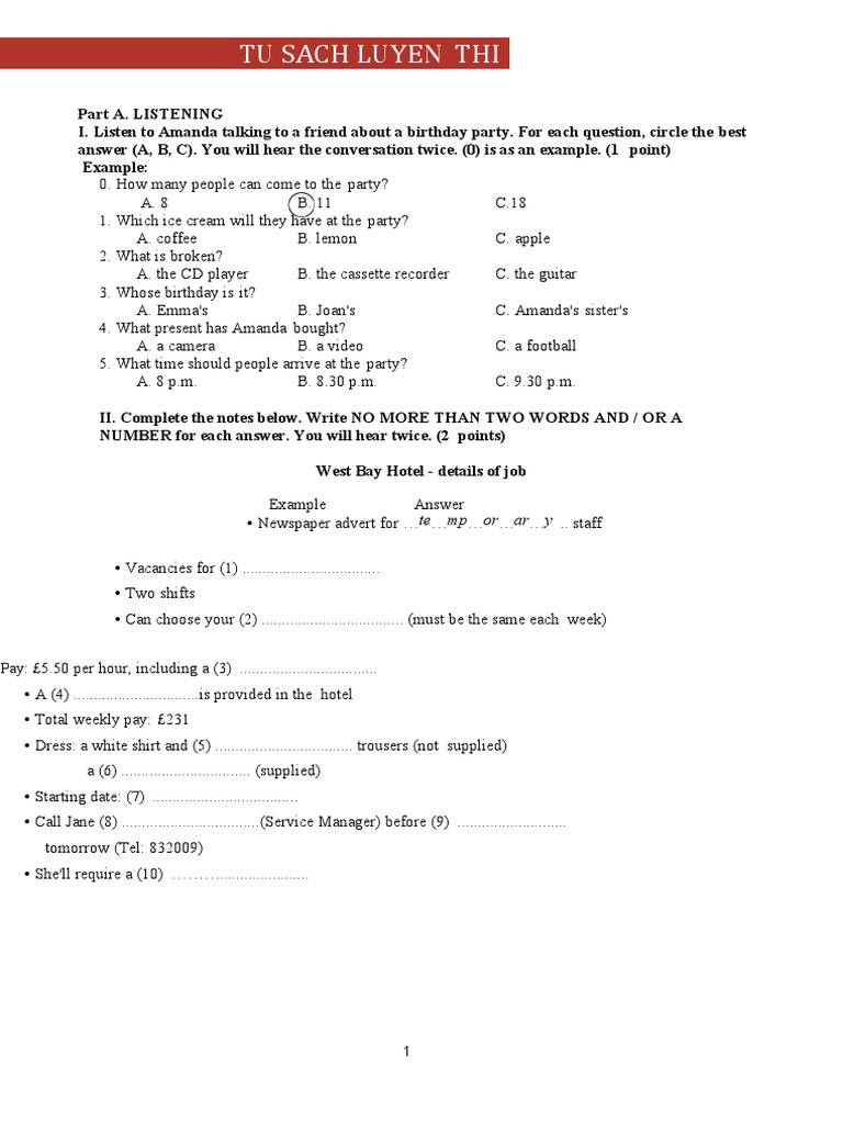 50 Đề Thi Hsg Lớp 12 (Thu Thủy) | PDF | The Beatles | Multiple Choice