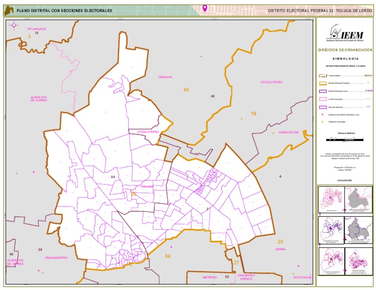 Distrito Electoral Federal 26 Toluca de Lerdo | PDF
