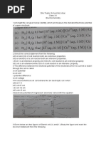 Class 12 Chemistry Formula Sheet | PDF