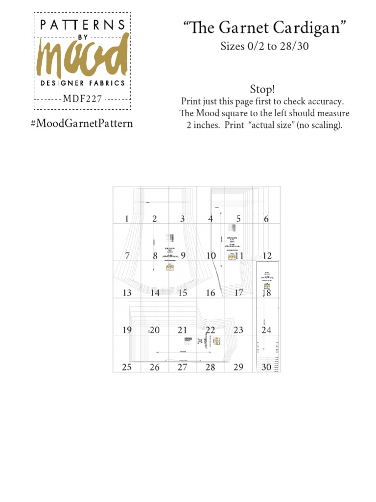 MDF227 Garnet Pattern | PDF