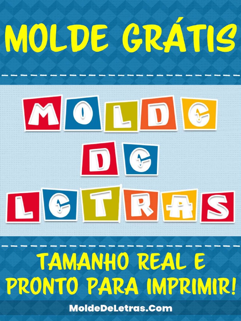Molde de Letras Pocoyo | PDF