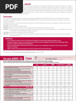 ASRS - Escala-Tdah-Adultos | PDF | Transtorno de déficit de atenção e ...