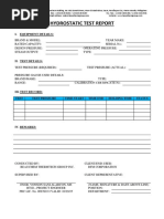Hydro Test Certificate Template (Soft Copy) | PDF | Pressure ...