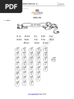 NOF Junior Olympiad Syllabus For UKG-upper KG | PDF