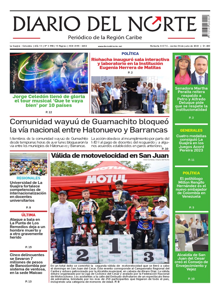 Diario Del Norte Del 06 de Junio de 2023 | PDF