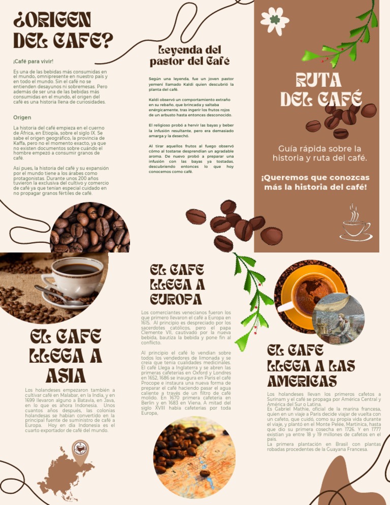 La Ruta Del Café | PDF | café | Comida y bebida
